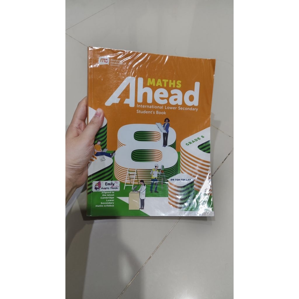 Jual Buku maths ahead kelas 8 marshall cavendish matematika | Shopee Indonesia