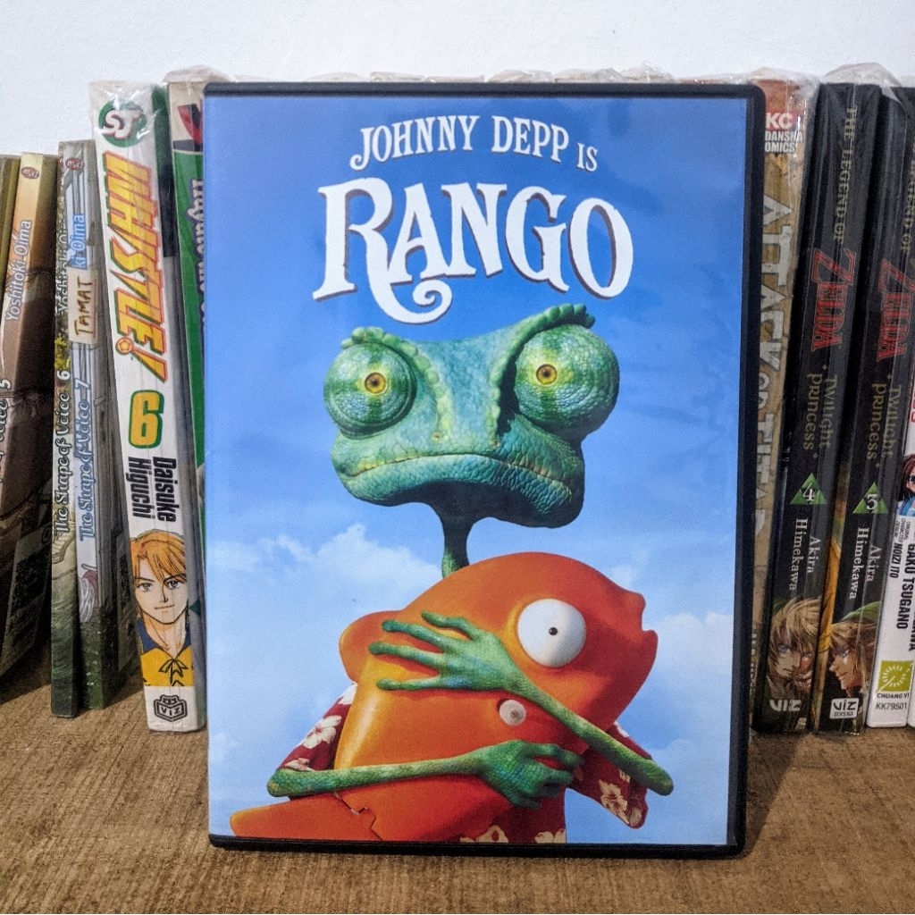 Jual DVD Rango (2011) Johnny Deep | Shopee Indonesia