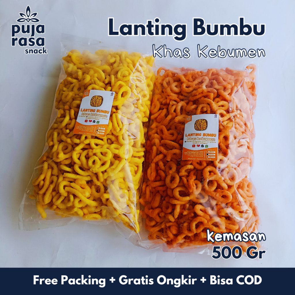 Jual MIX LANTING BUMBU SINGKONG Oleh-oleh Khas Kebumen Cemilan Gurih ...