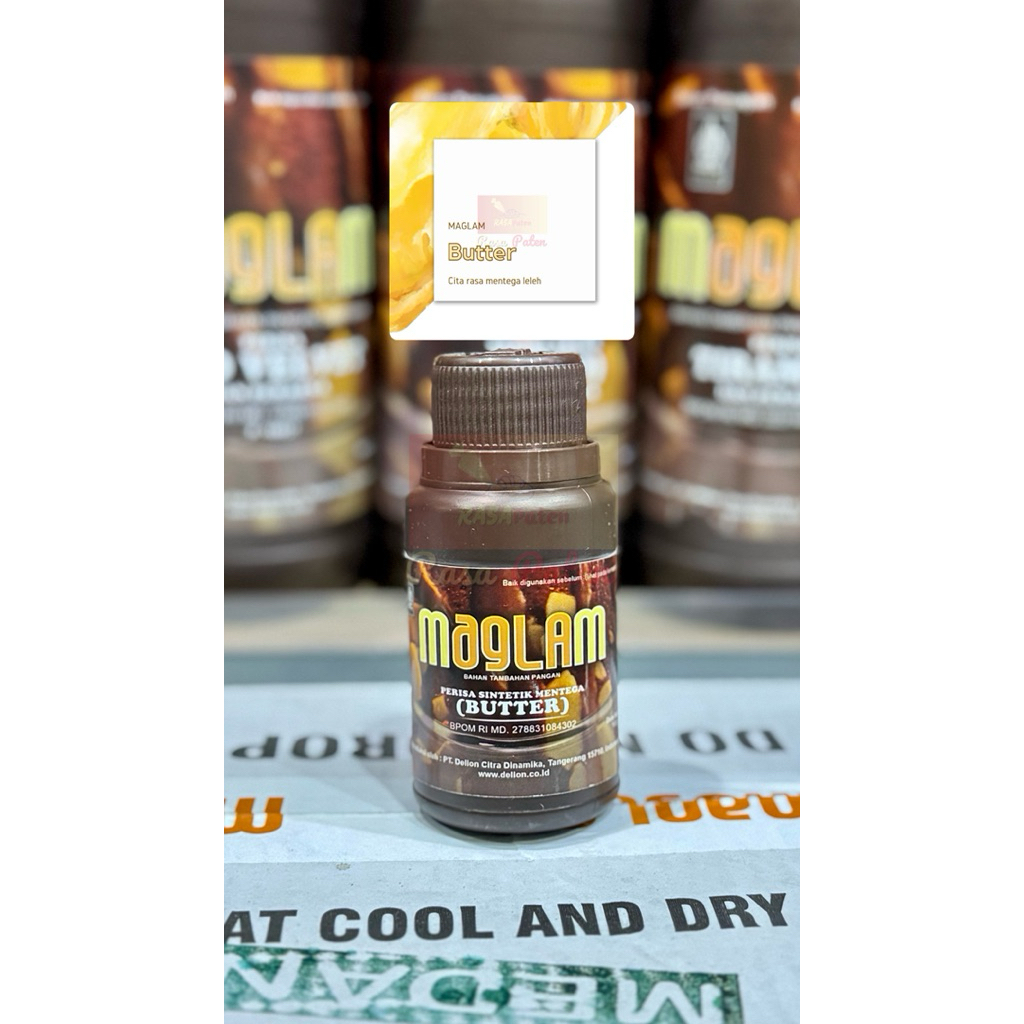 Jual MAGLAM BUTTER (MENTEGA) Perisa 100 gr Halal BPOM RI MD | Shopee ...