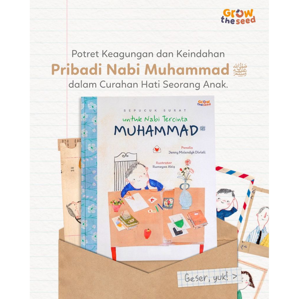 Jual Sepucuk Surat untuk Nabi Tercinta Muhammad SAW | Shopee Indonesia