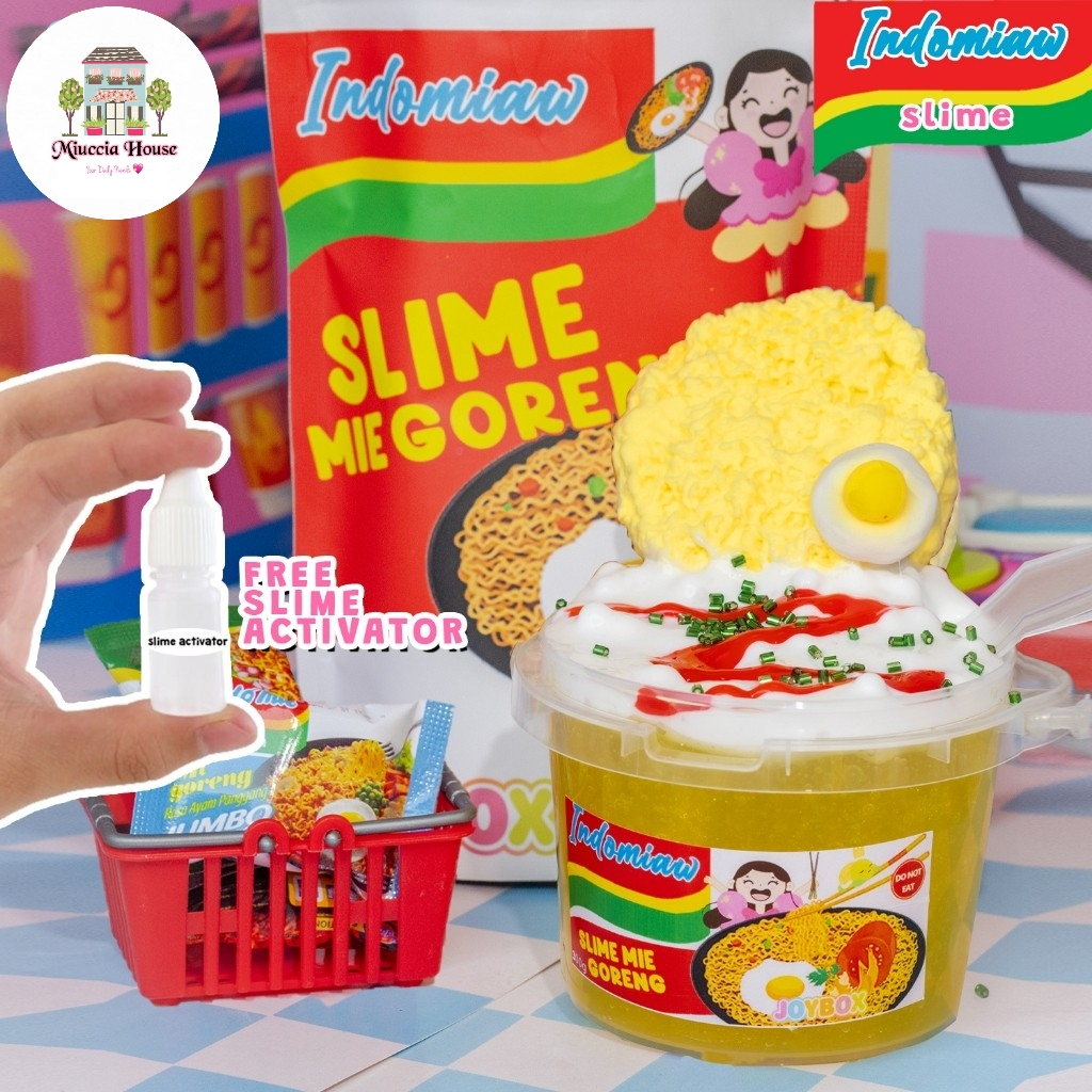 Jual Mainan Slime Mie Goreng / Slime ChipiChapa / Slime Byebye Panda ...