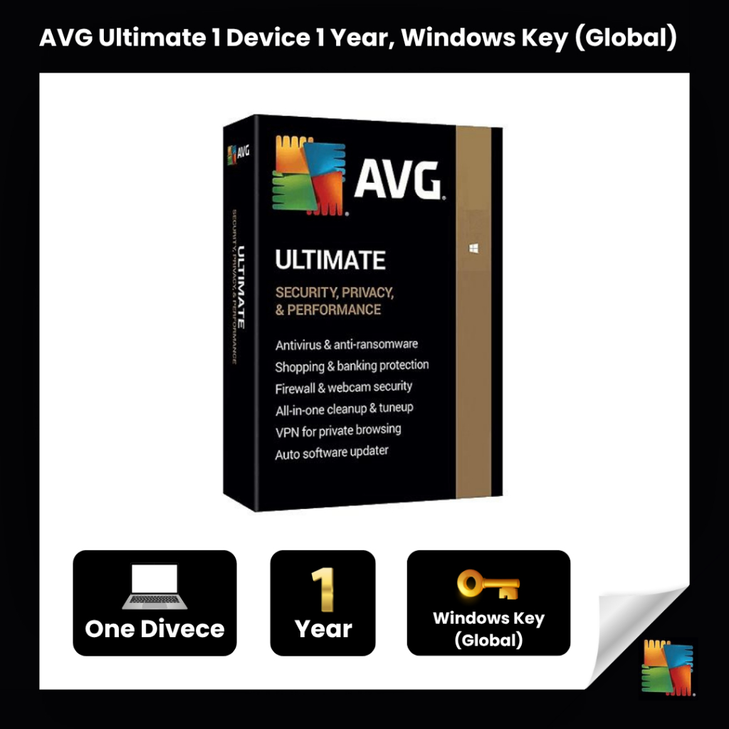Jual AVG Ultimate 1 Device, 1 Year - Windows Key (Global) | Shopee ...
