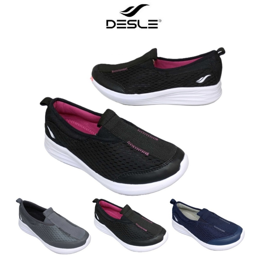 Jual Desle Stephanie Sepatu Sneaker Slip on Wanita Sneakers Olahraga ...