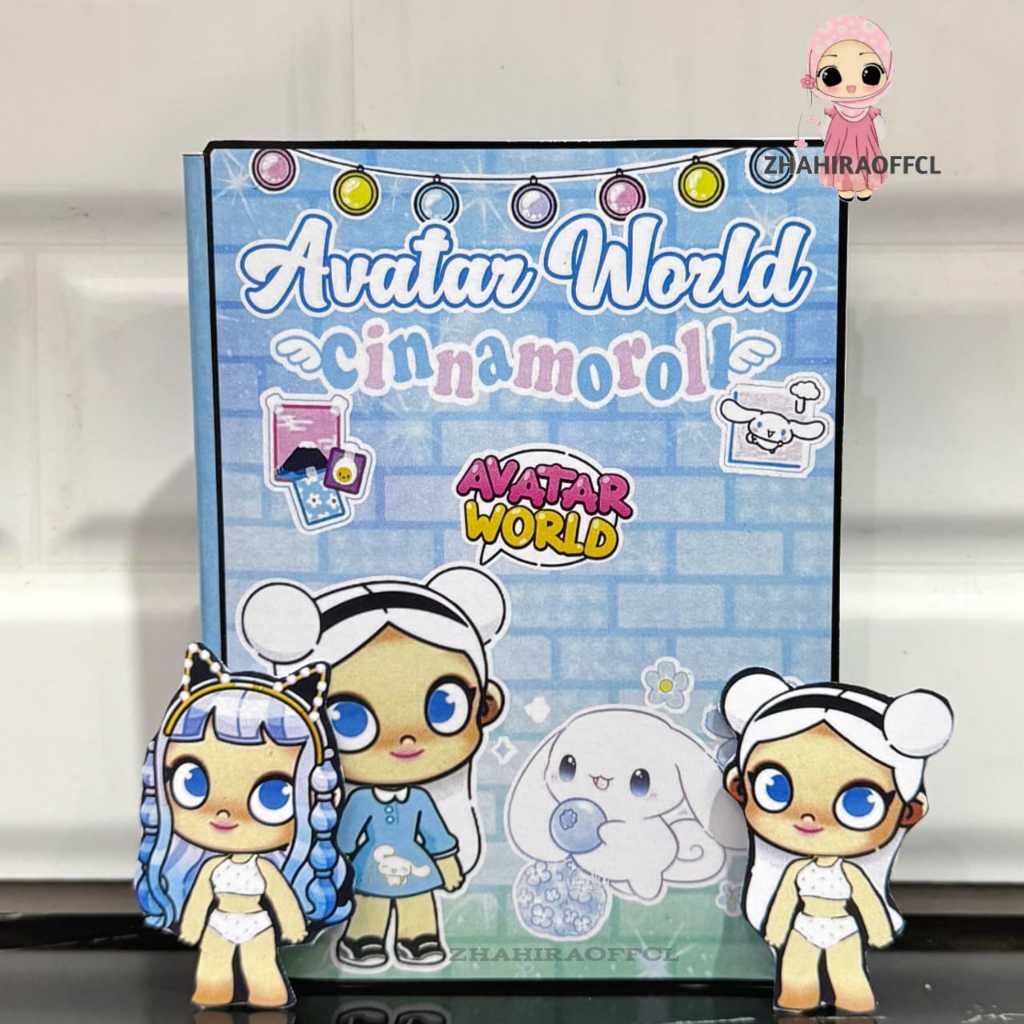 Jual Toca life world Avatar Toca Boca/Toka Boka mainan kertas edukatif ...