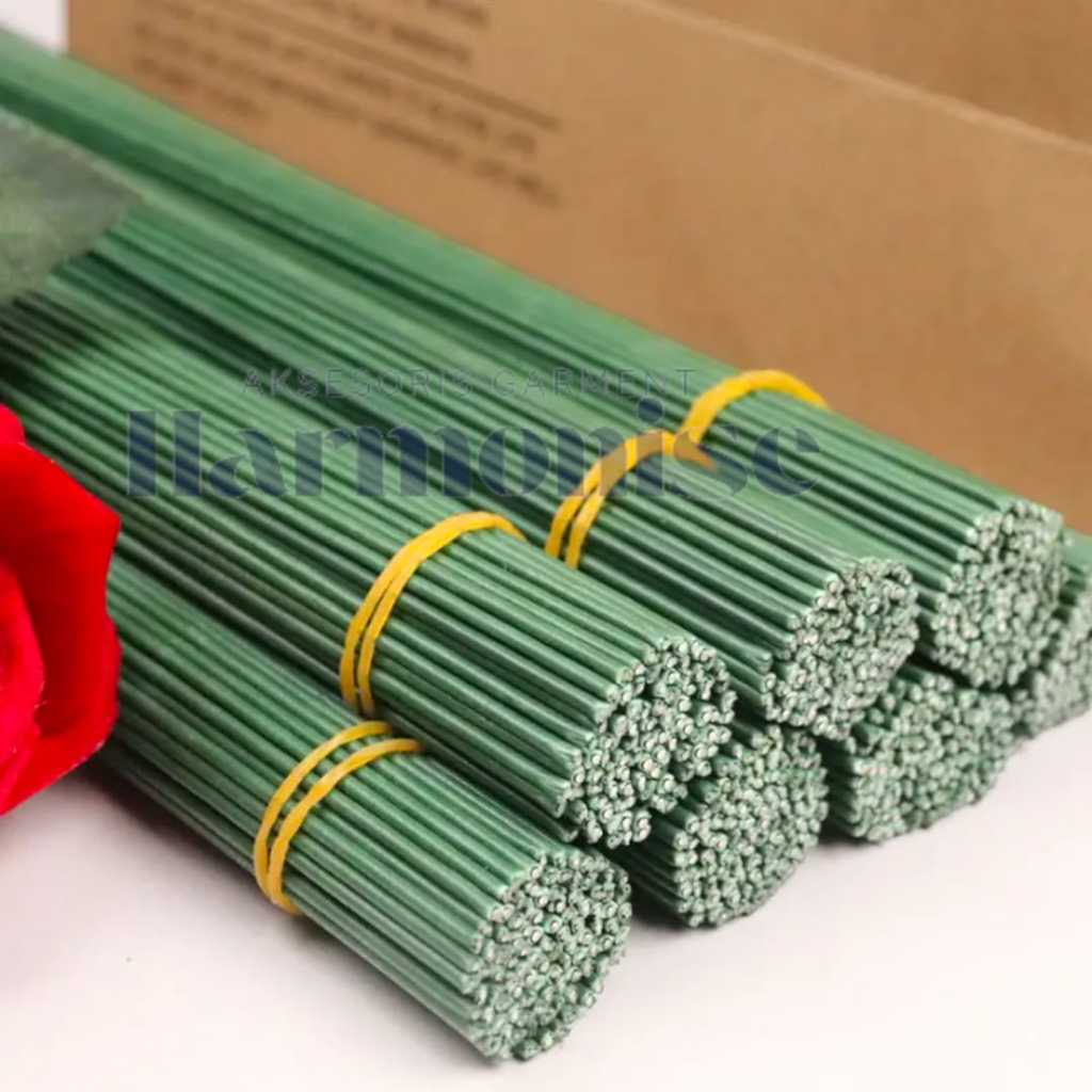 Jual Kawat Tangkai Bunga No 16 18 20 22 24 Kawat Bunga Artifical Kawat ...