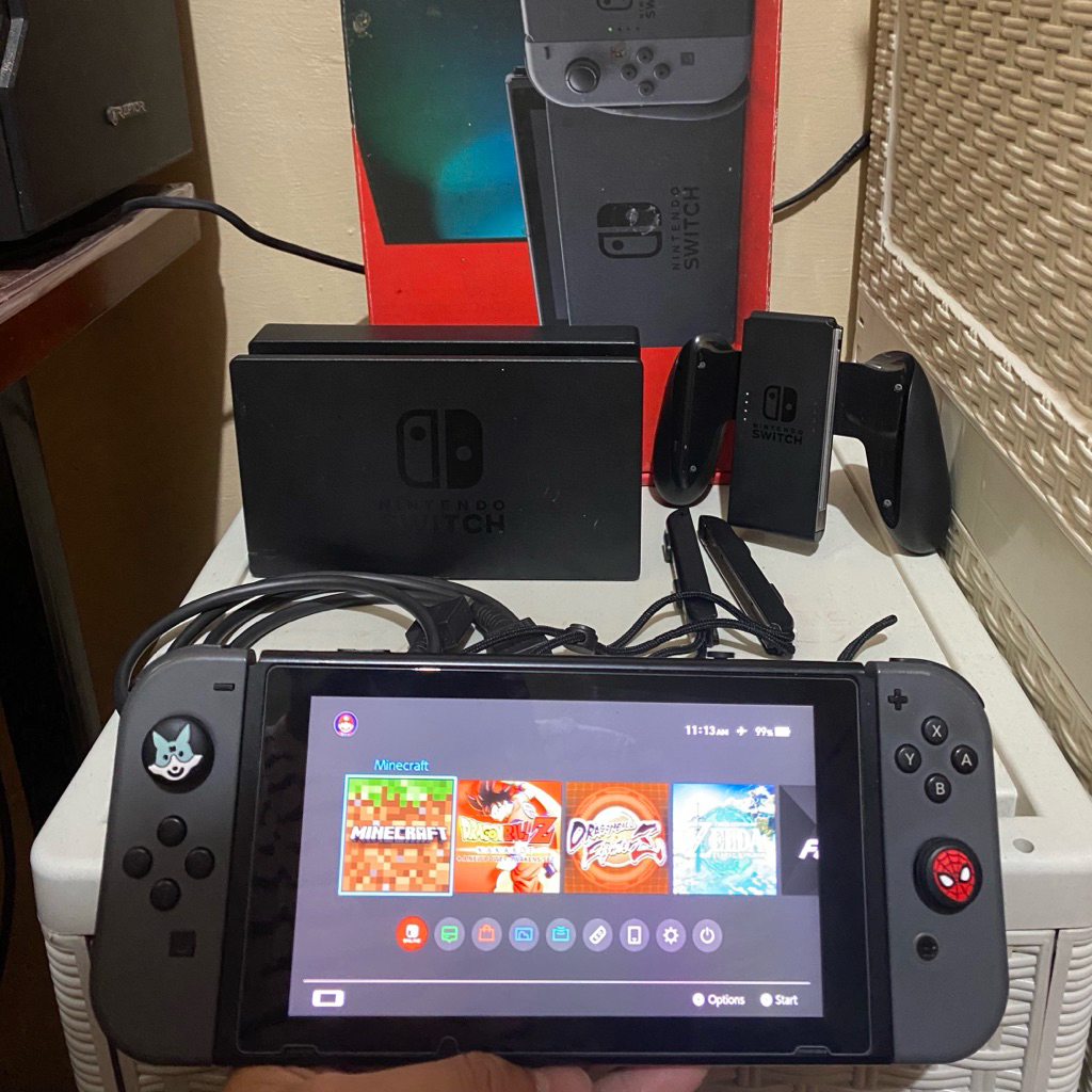 Jual Nintendo Switch V2 CFW 256 GB Fullset!! | Shopee Indonesia