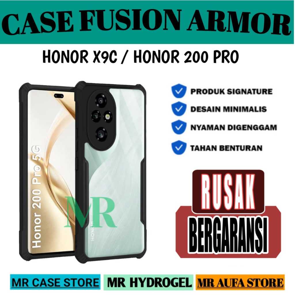Jual CASE CASING FUSION ARMOR HP FOR HONOR X9C / HONOR 200 PRO- CASING ...
