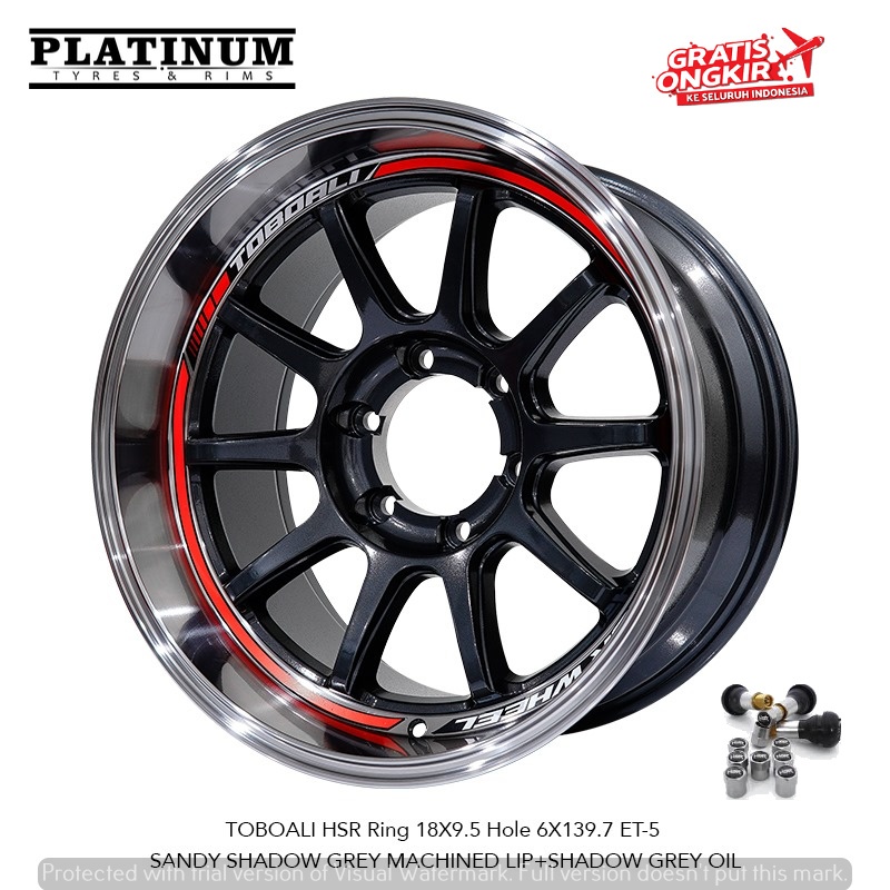 Jual VELG HSR TOBOALI RING 18 COCOK UNTUK MOBIL FORTUNER PAJERO SPORT DMAX PANTHER DLL | Shopee ...
