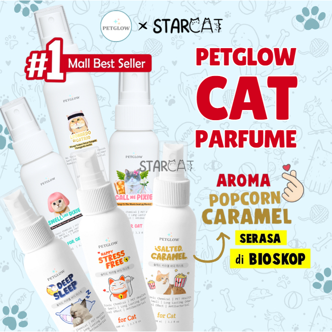Jual SC Pet Glow PARFUM KUCING 100ML Wangi Tahan Lama Anti Kutu Jamur Aman Terjilat Pet Cat ...