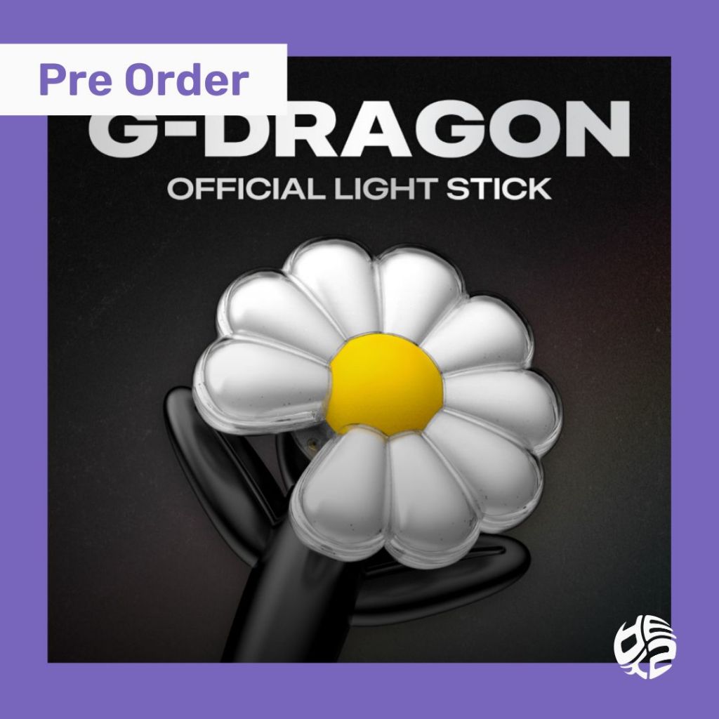Jual [PO] G-Dragon Gdragon Lightstick Official Daisy + Photocard Full ...