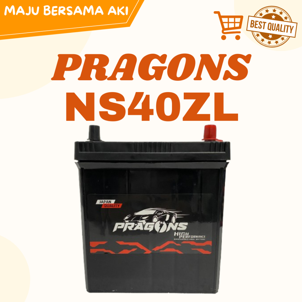 Jual Aki kering Mobil KIA Visto, Picanto, New Rio NS40ZL PRAGONS MF | Shopee Indonesia