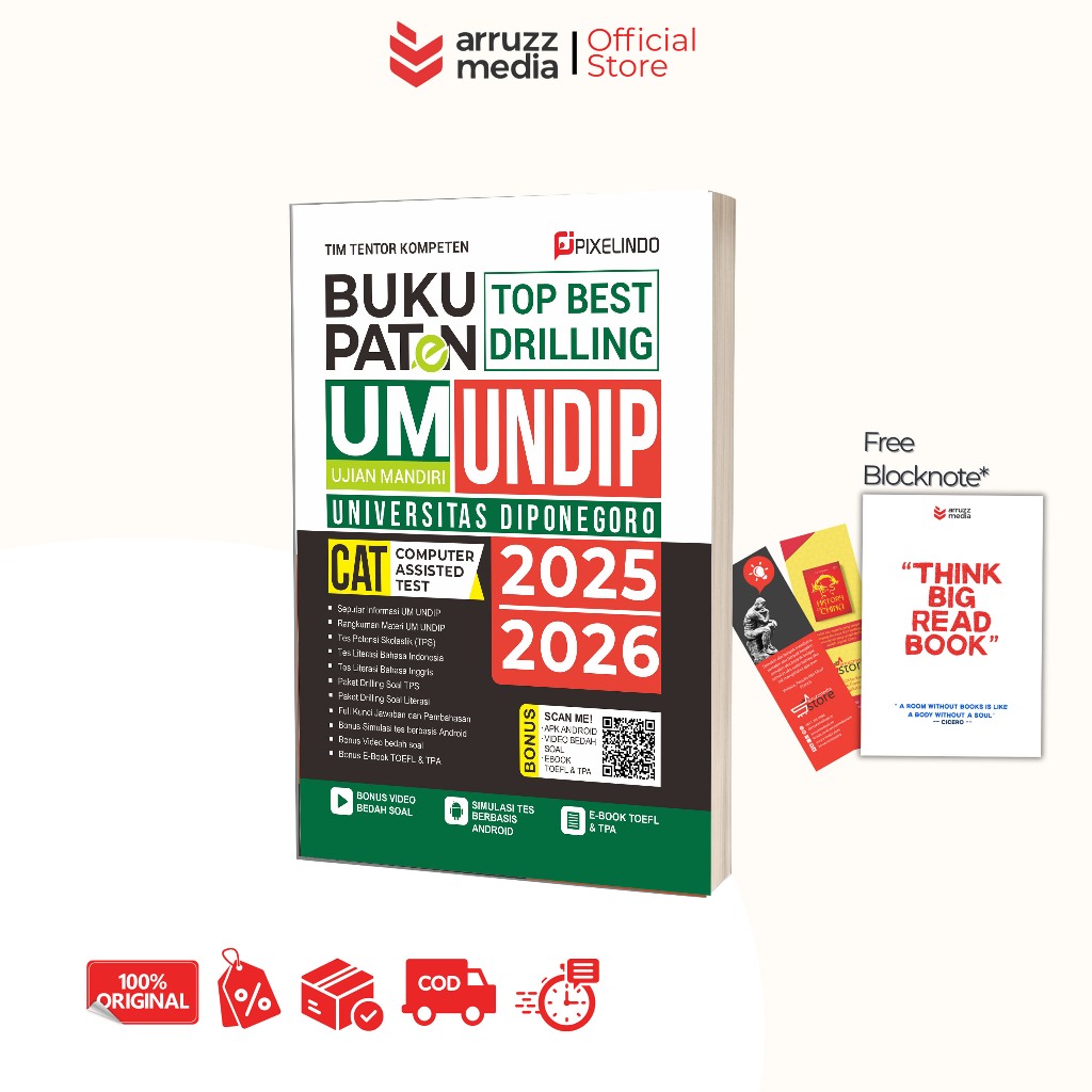 Jual Buku Paten TOP BEST Drilling UM UNDIP 2025/2026 arruzzmediastore | Shopee Indonesia