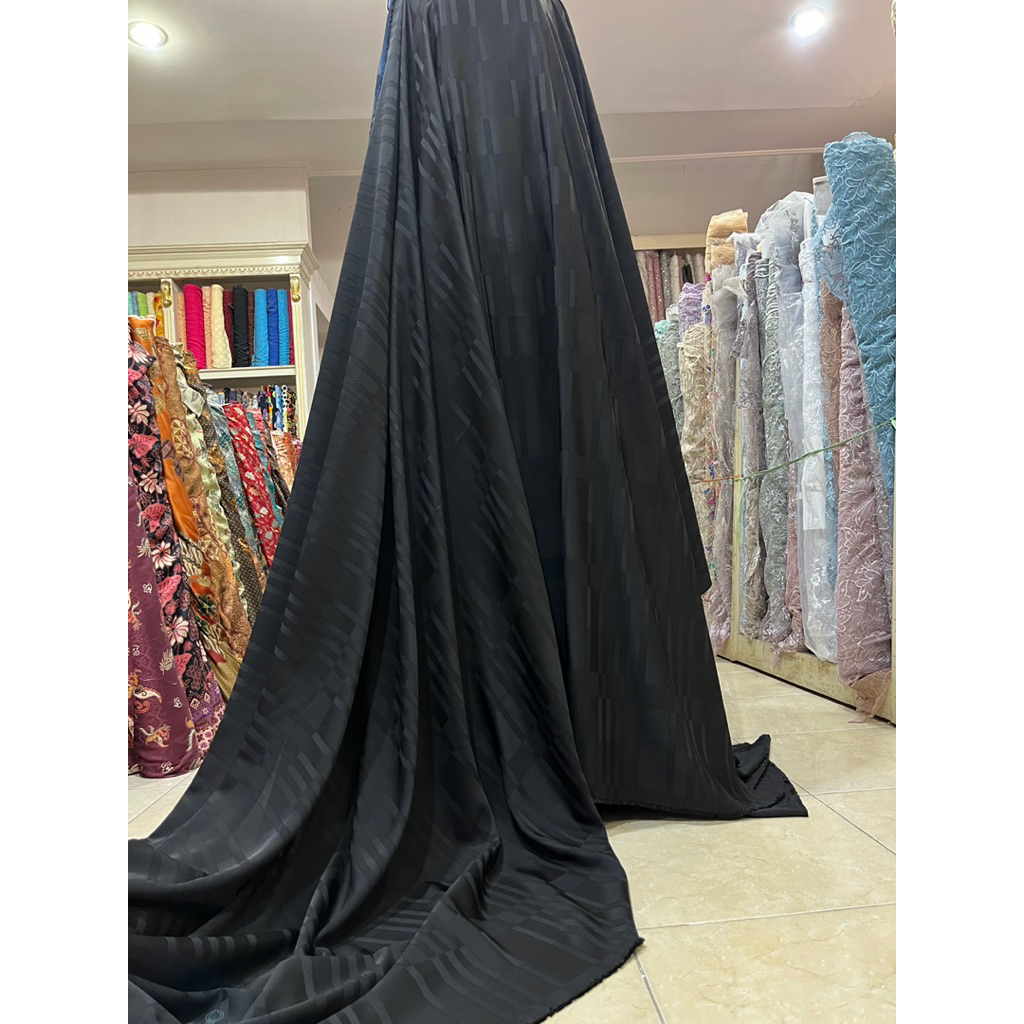 Jual kain jetblack dubai special hitam pekat | Shopee Indonesia