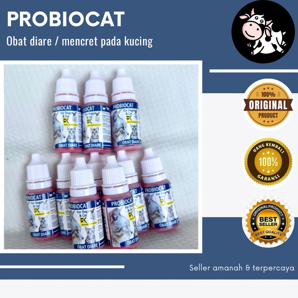 Jual PROBIOCAT - obat diare / mencret pada kucing | Shopee Indonesia