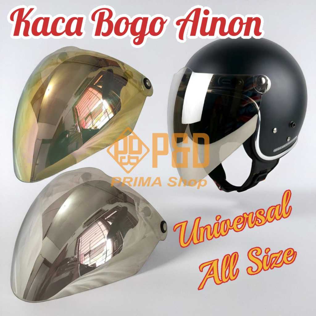 Jual Kaca Helm Bogo Dewasa open venom, kaca bogo Ainon, kaca bogo Unik ...