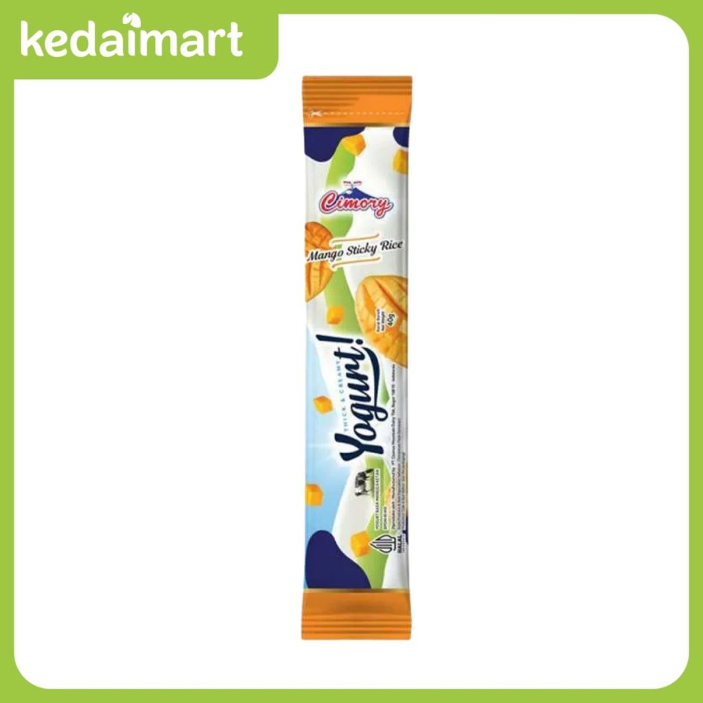 Jual Cimory Yoghurt Thick & Creamy Mango Sticky Rice 40 Gram | Shopee ...