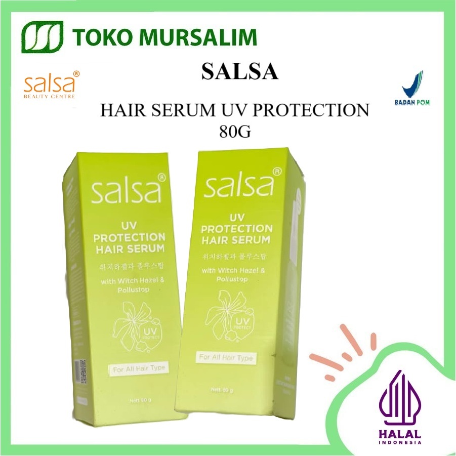 Jual SALSA Hair Serum Rose / Keratin Repair / Growth / UV Protection ...