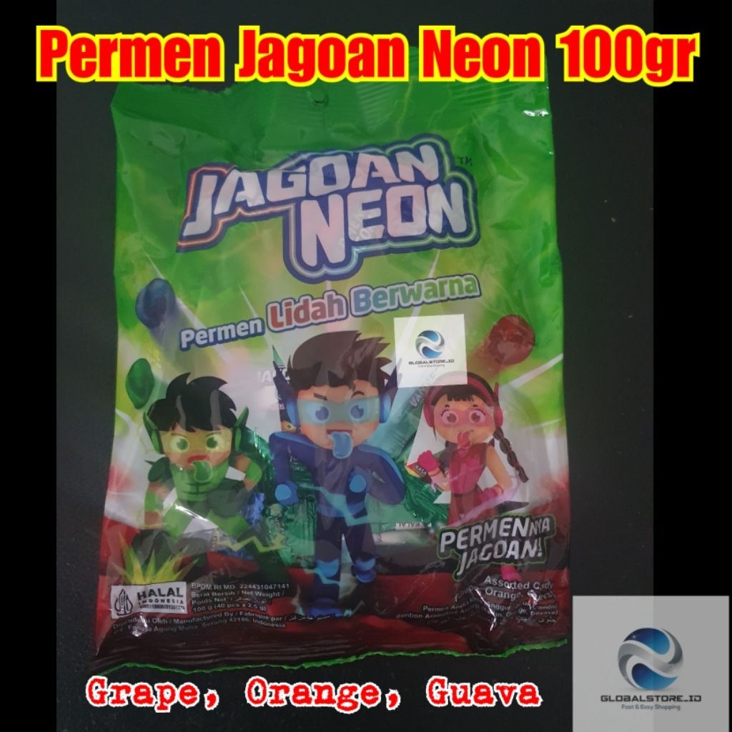 Jual Permen Jagoan Neon 40pcs | Shopee Indonesia