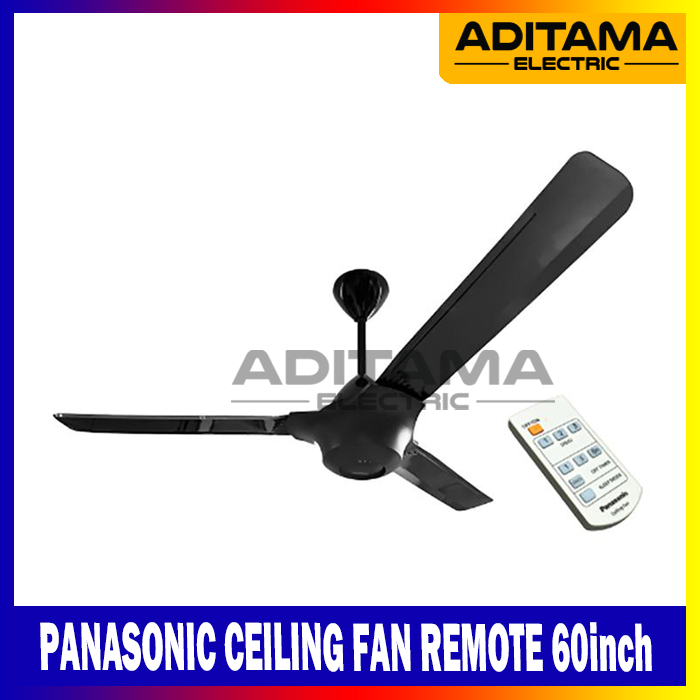 Jual PANASONIC KIPAS ANGIN PLAFON GANTUNG with Remote Control 60inch ...