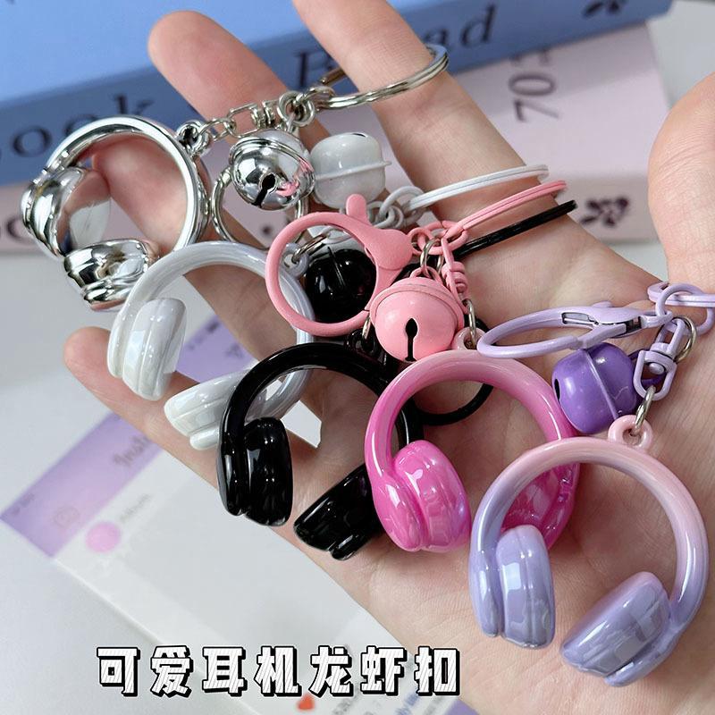 Jual MIFAN - Keychain Estetik Model Headset Mini Akrilik Gradiasi ...