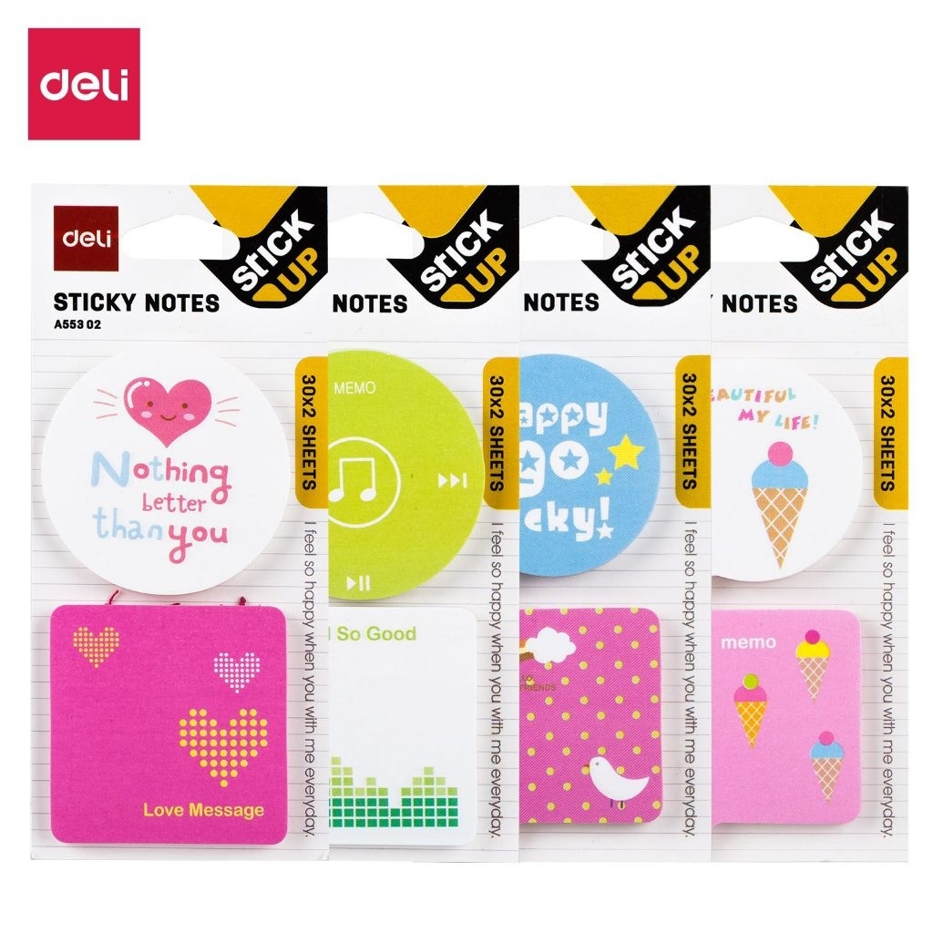 Jual sticky note deli A553 02 | Shopee Indonesia