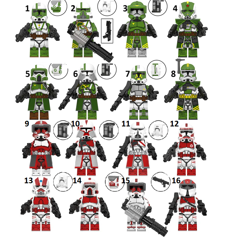 Jual Star Wars Clone Trooper 442 Arc Doom Appo Cody Anaxes Doomsday ...