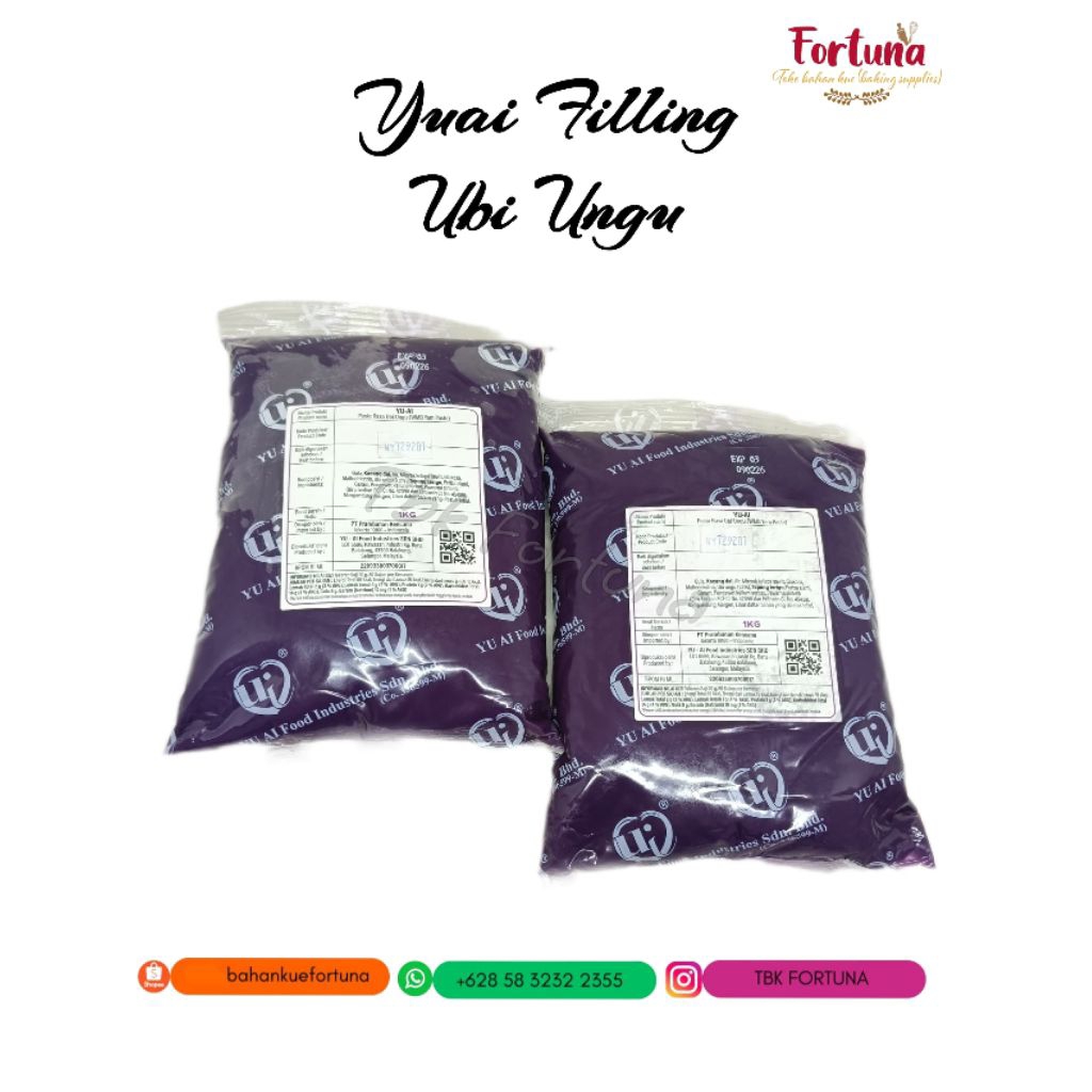 Jual Yu ai isian Ubi Ungu 1kg (1pcs) | Shopee Indonesia