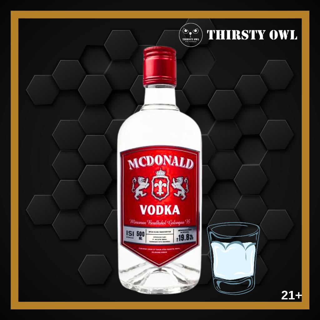 Jual MC DONALD MCDONALD Vodka 500ml | Shopee Indonesia