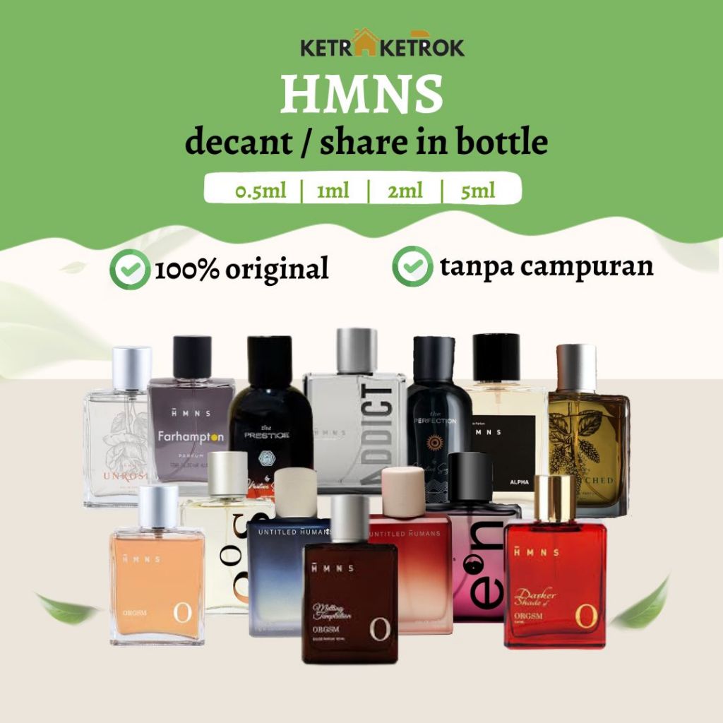 Jual DECANT SHARE PARFUM PERFUME HMNS Melting Temptation Untitled Orgsm ...