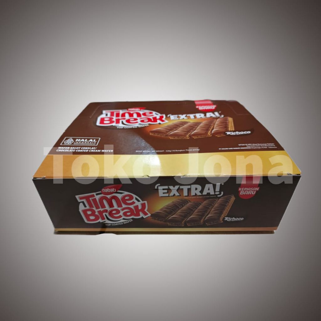 Jual Nabati Time Break Choco / Coklat pack isi 10 pcs | Shopee Indonesia