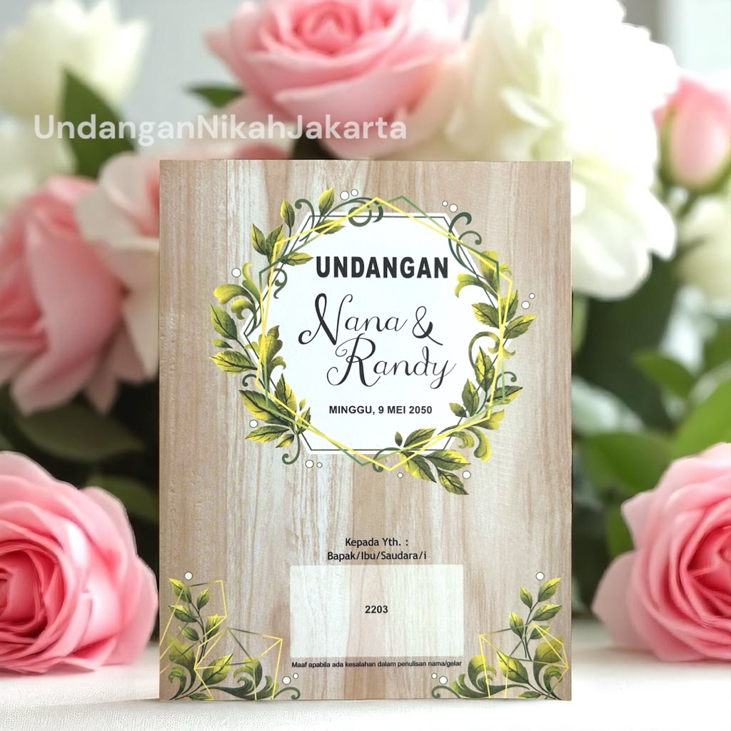 Jual Blangko Undangan Kosong Pernikahan Erba BLANKO UNDANGAN MURAH ...