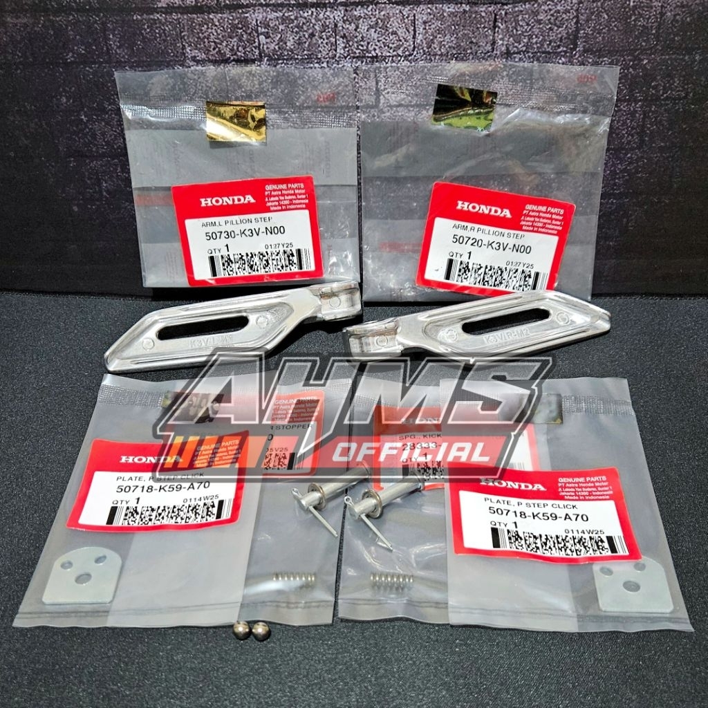 Jual Footstep Step Honda Stylo 160 K3V PNP Vario 125 150 160 Mio Karbu ...