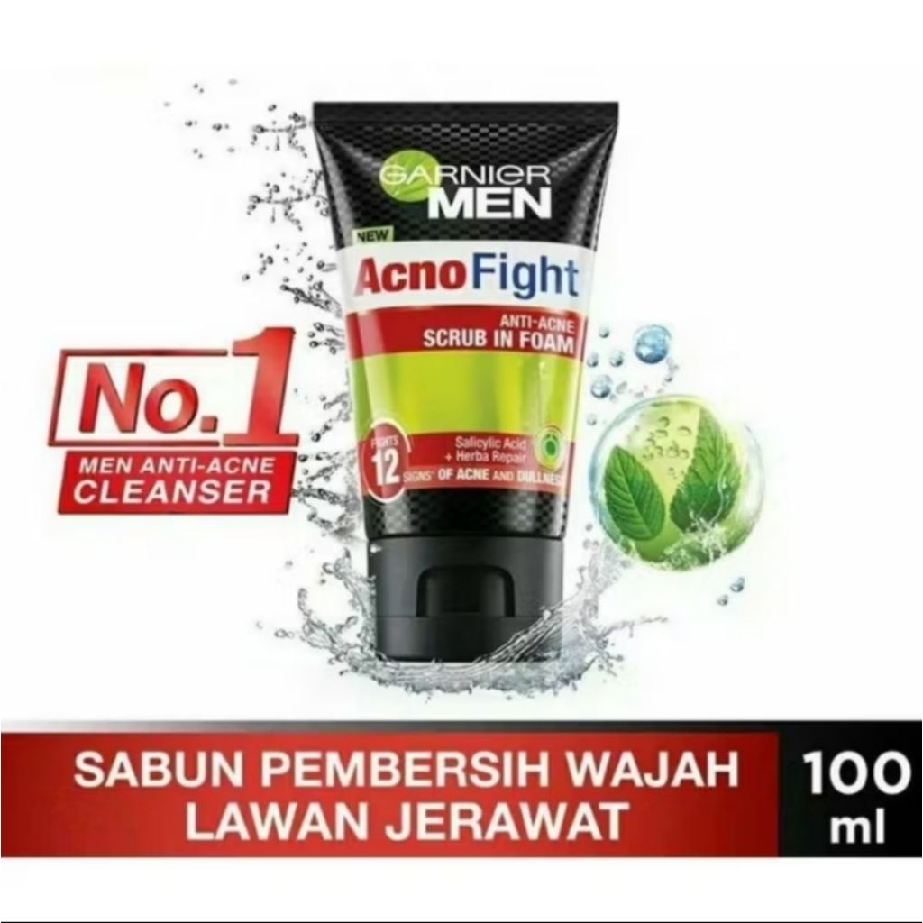 Jual Garnier Men Acno Fight 100 ml | Shopee Indonesia