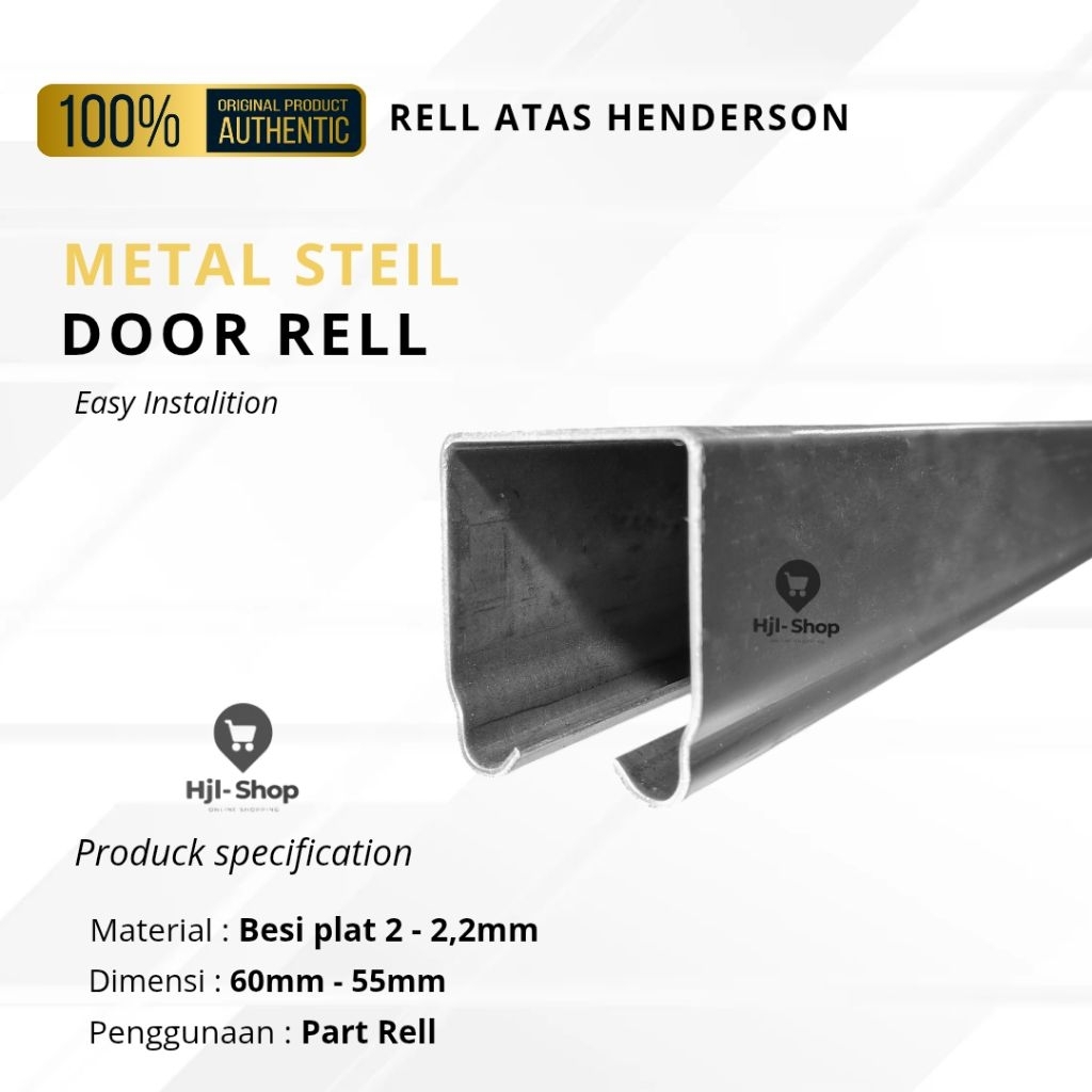 Jual Rell Atas Henderson Untuk Roda Besar - panjang 2m - 2,4m - 3m ...