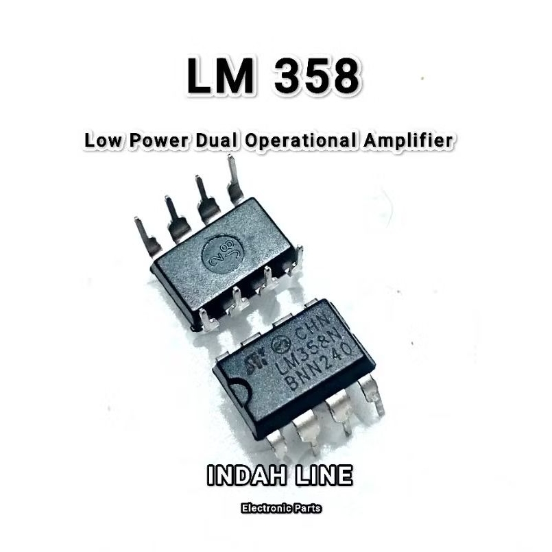 Jual IC LM358 LM 358 LM358N LM358P Low Power Dual Operational Amplifier | Shopee Indonesia