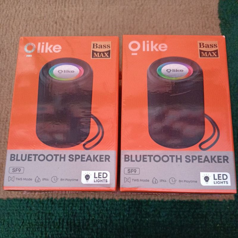 Jual Olike Bluetooth Speaker SF9 LED Lights | Shopee Indonesia
