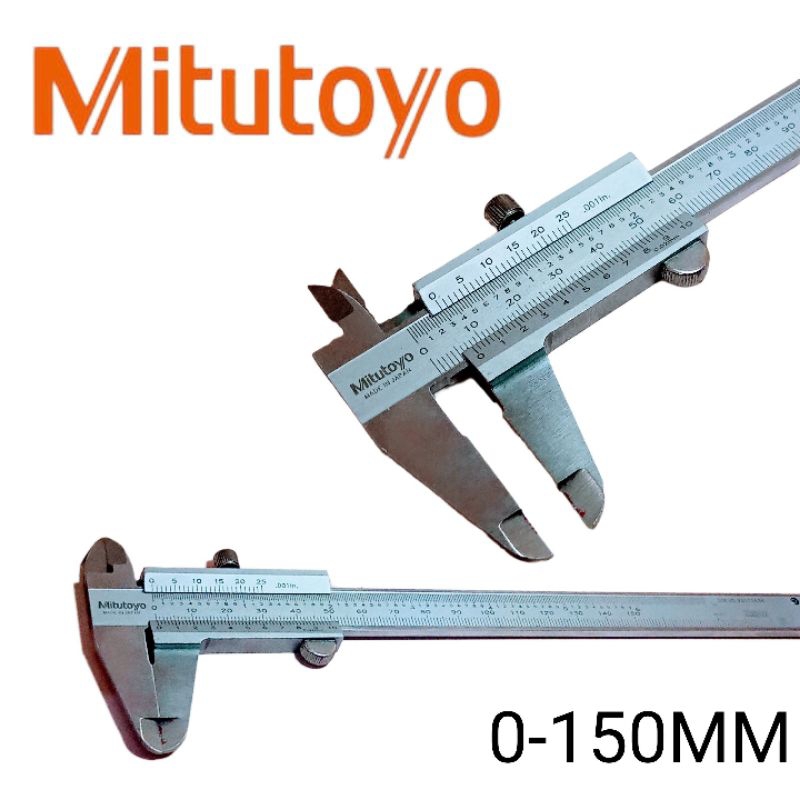 Jual Jangka Sorong 6inch Mitutoyo Japan Original Vernier Caliper 150mm Sigmat Manual 150 mm ...