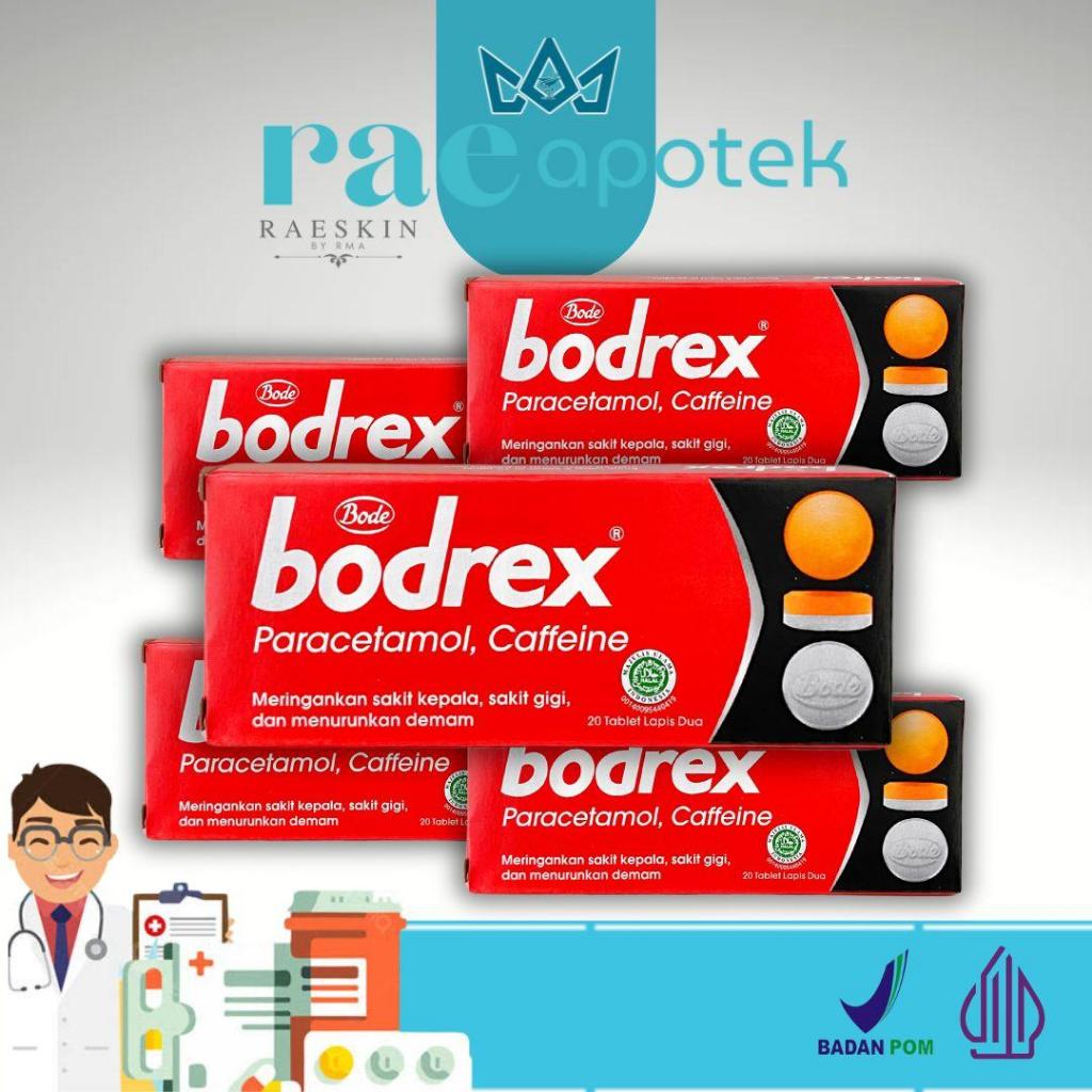Jual Bodrex Tablet - Obat Sakit Kepala, Sakit Gigi, dan Demam 20 's ...