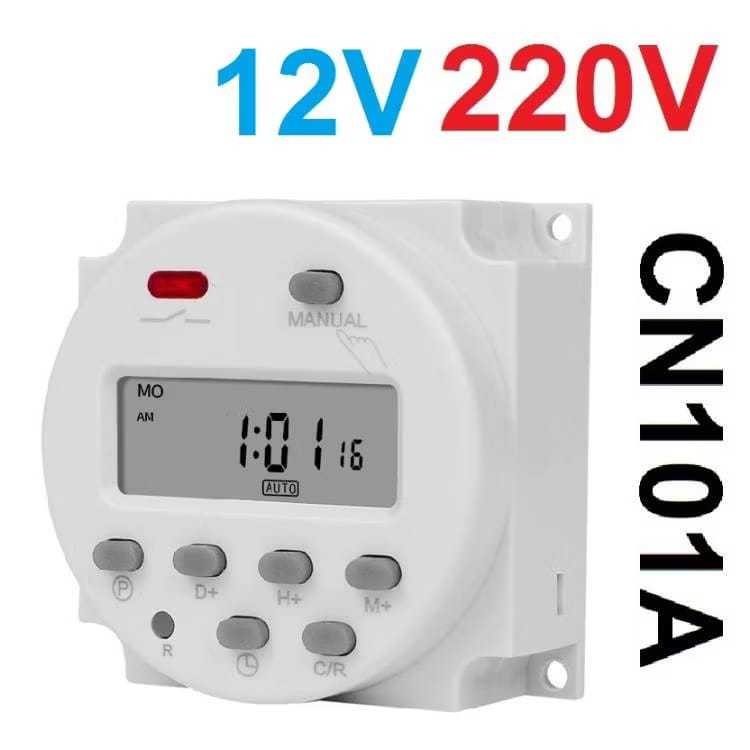 Jual TIMER SWITCH DIGITAL CN101A 12VDC TIMER DELAY RELAY | Shopee Indonesia