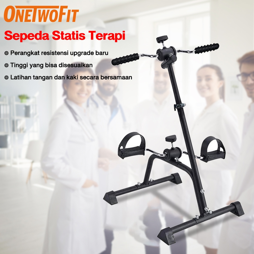 Jual OneTwoFit Sepeda Statis Terapi Terapi Kaki dan Tangan Penderita ...