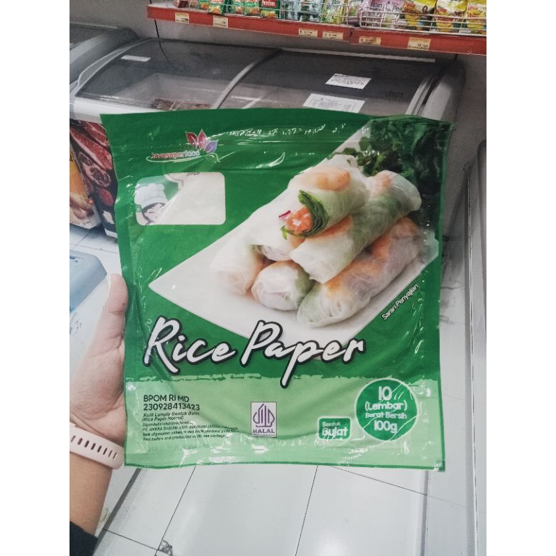 Jual RICE PAPPER ISI 10 LEMBAR | Shopee Indonesia