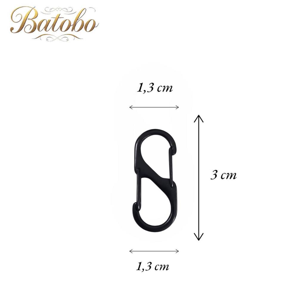 Jual Kaitan Pengait Tali Tas Hook Besi Panjang 3cm Combo Grade A Per Pc ...