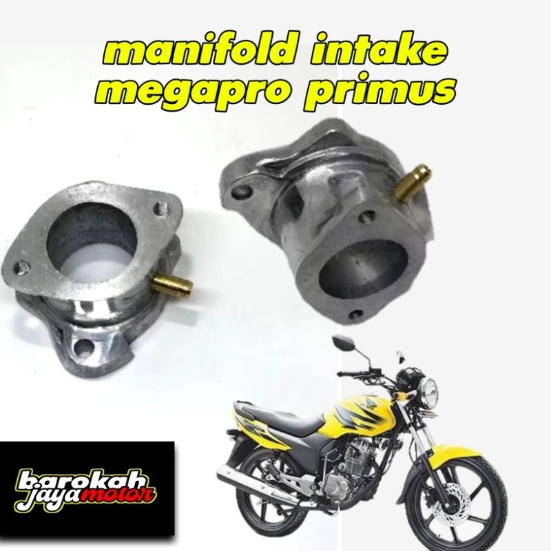 Jual MANIFOLD INTAKE MEGAPRO PRIMUS dan TIGER manipol alumunium tebal | Shopee Indonesia