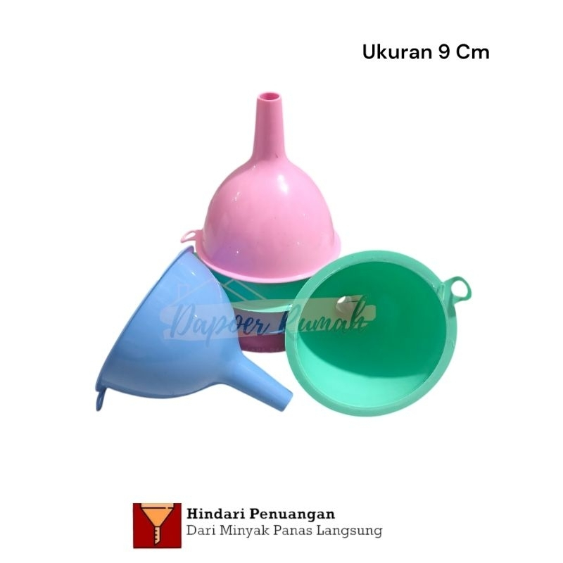 Jual Corong Minyak/Corong Air Ukuran 9 Cm 10 Cm 12 Cm 15 Cm/Corong Plastik | Shopee Indonesia