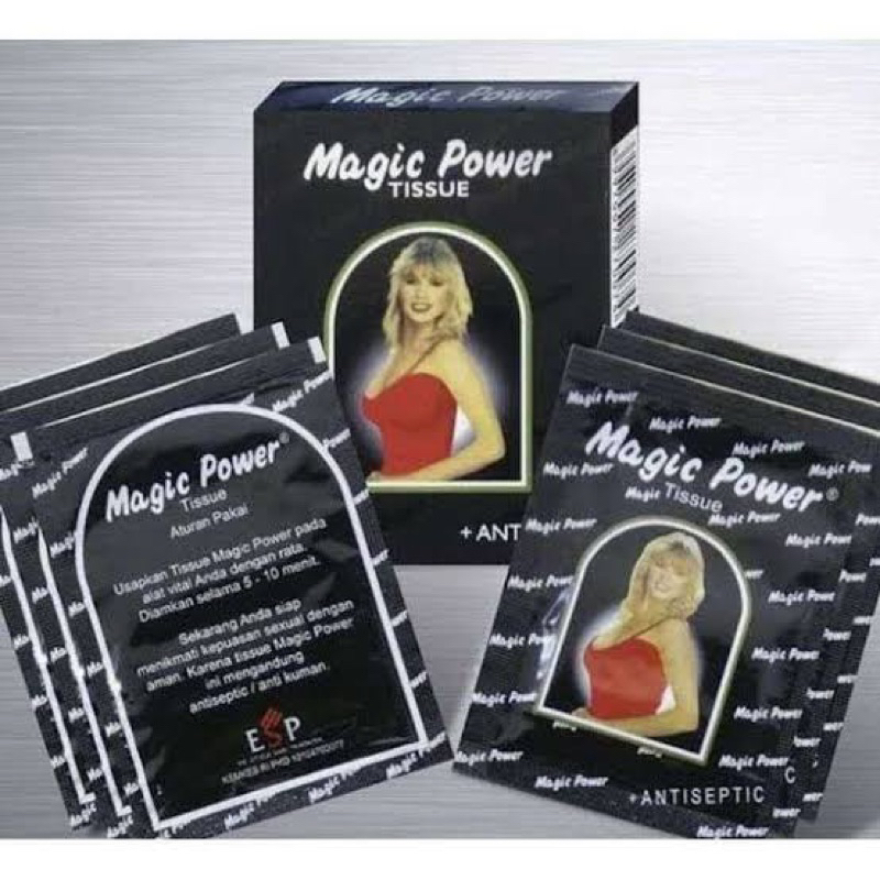 Jual MAGIC POWER tisu magic antiseptic tissue | Shopee Indonesia