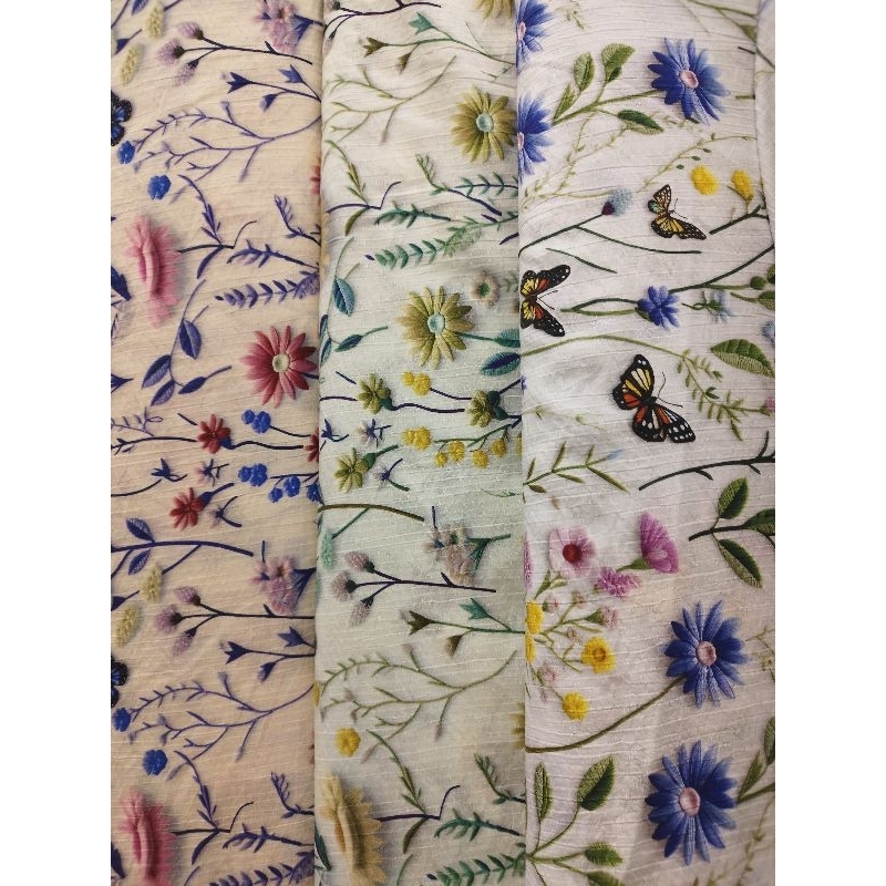 Jual Kain Murah Crepe Dobby Printing(Super Fine Quality|0.50 Meter ...