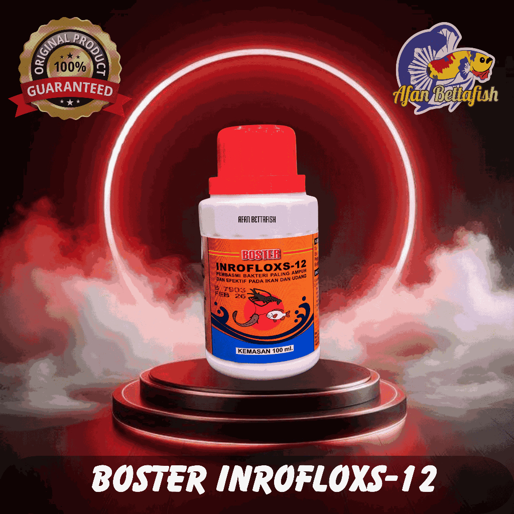 Jual Boster Enro Antibiotik Ikan Inrofloxs 12 Enrofloxacin Cair | Shopee Indonesia