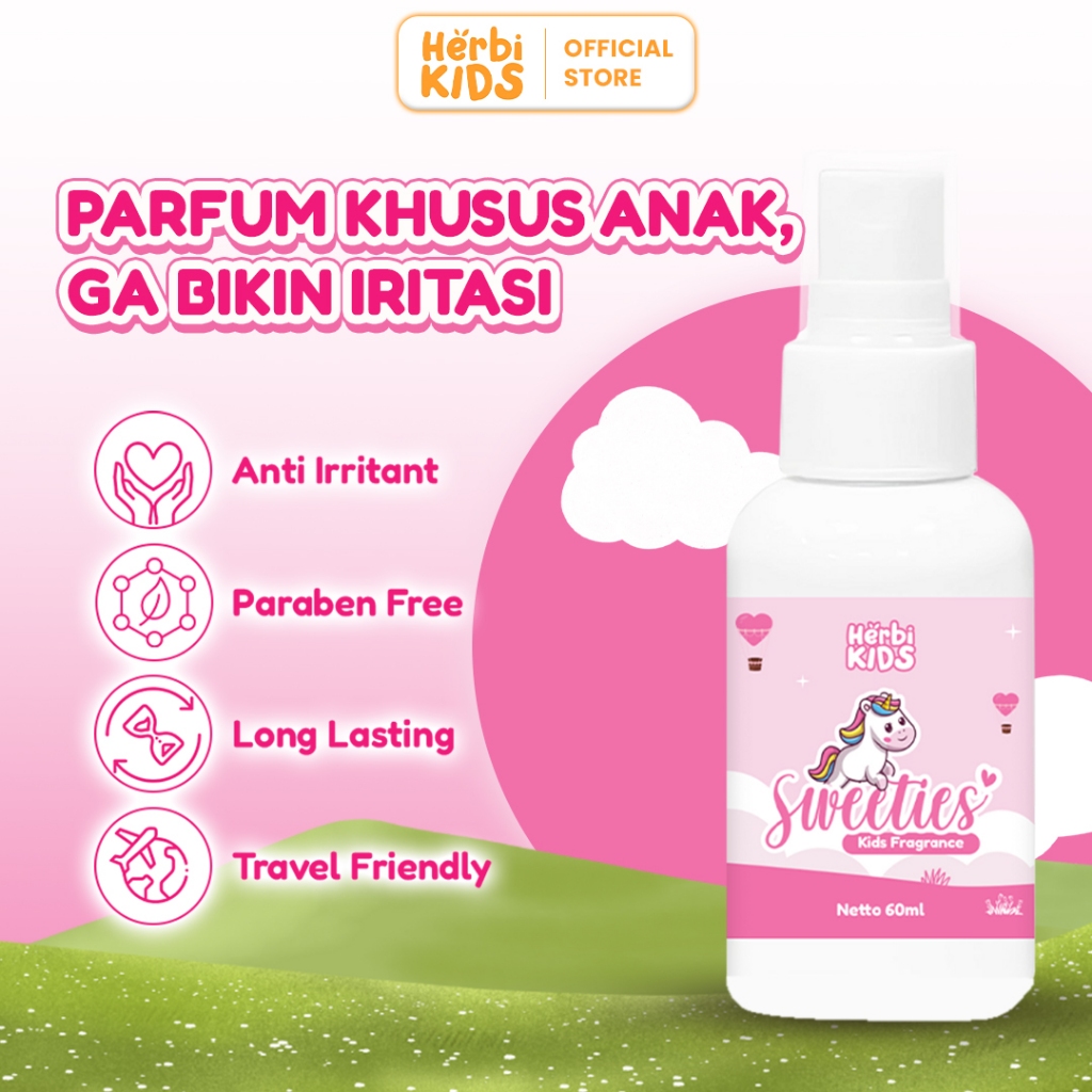 Jual Herbikids Fragrance Sweeties Parfum Anak Tahan Lama Cologne Kids ...