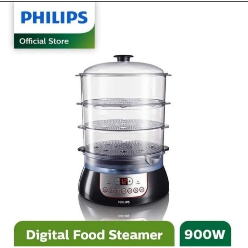 Jual PHILIPS FOOD STEAMER HD-9140 EX DISPLAY TANPA DUS | Shopee Indonesia